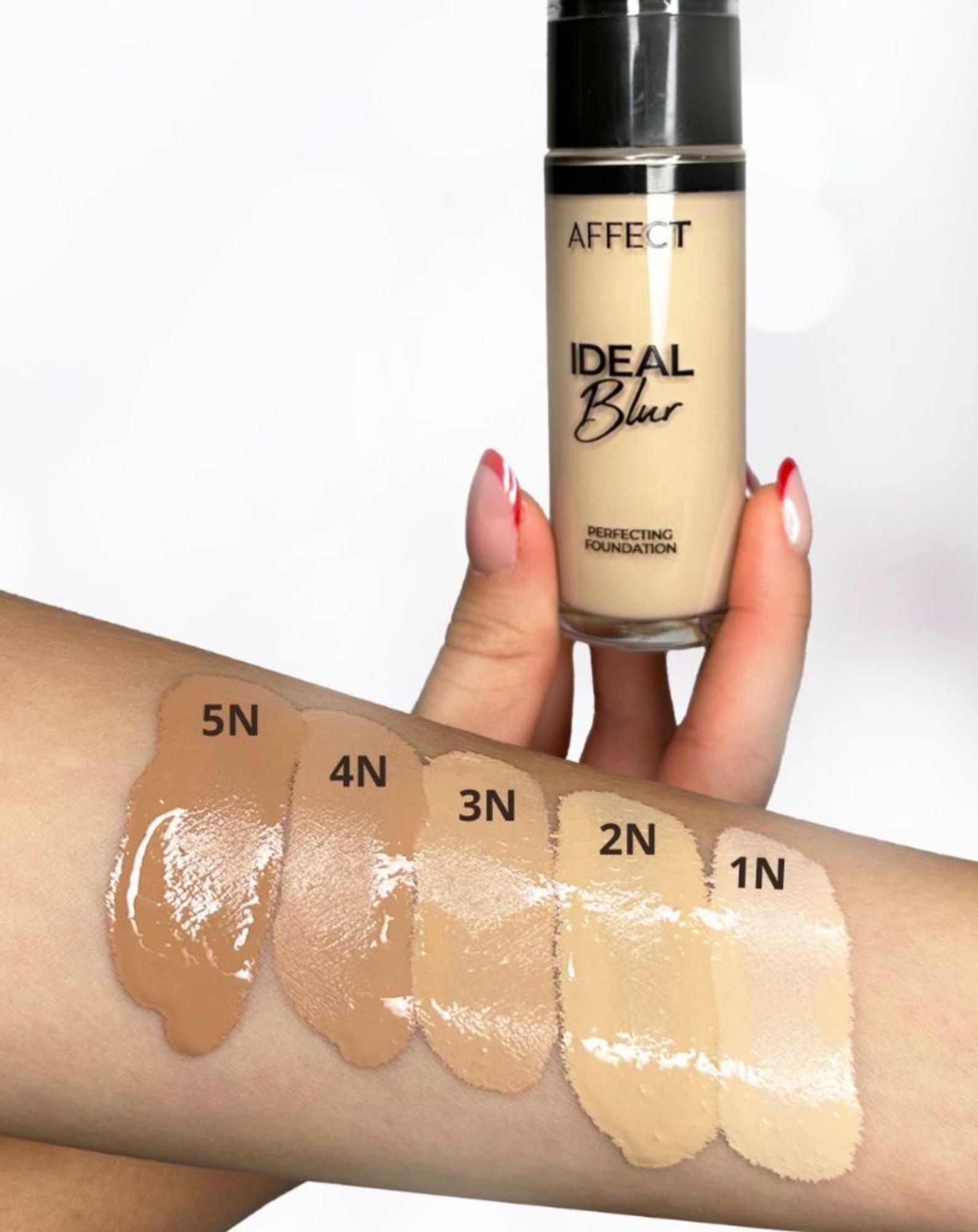 Smoothing Foundation Ideal Blur Colour 1N Affect Professional Cosmetics