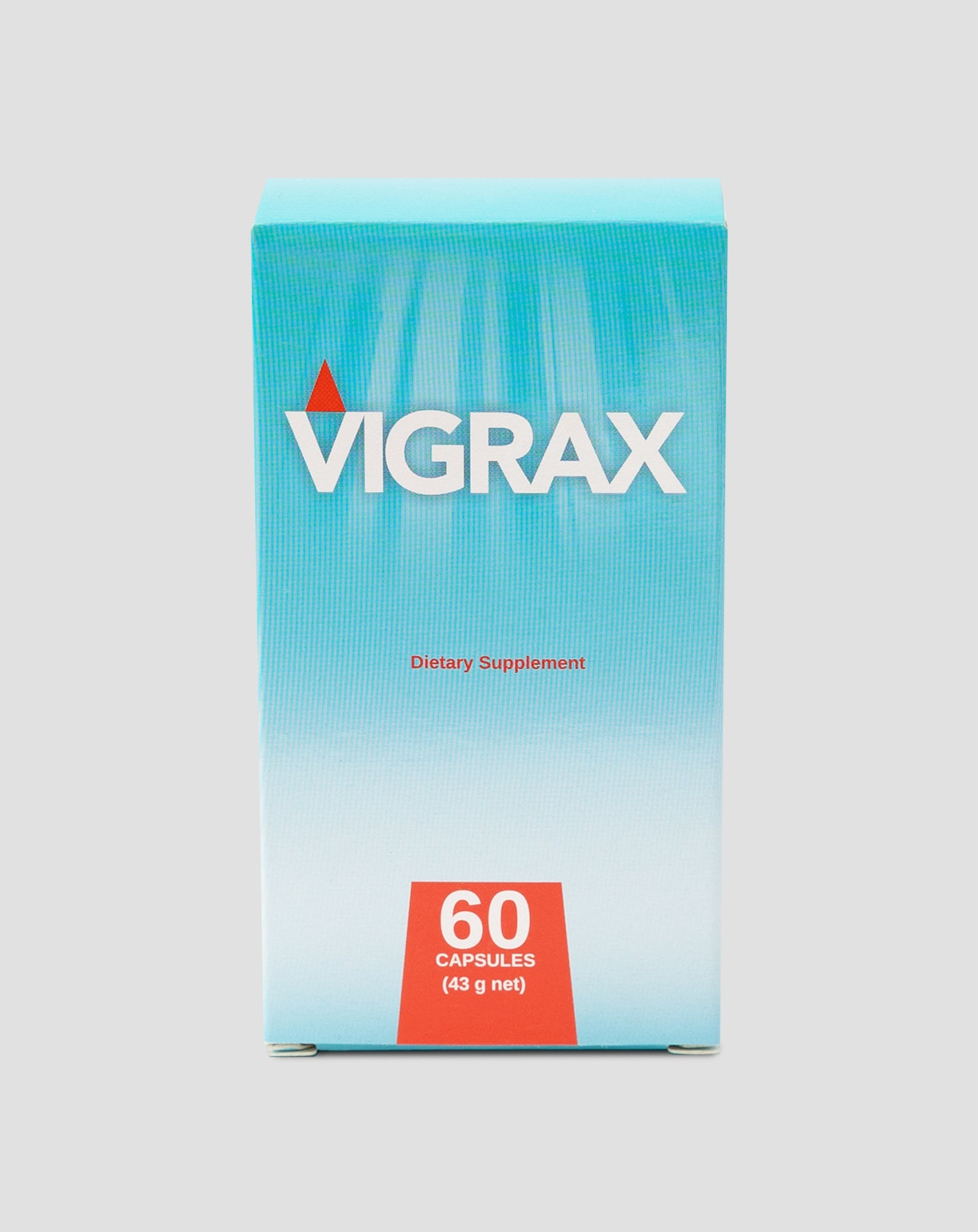 Vigrax erection and potency tablets with natural ingredients, 60 capsules